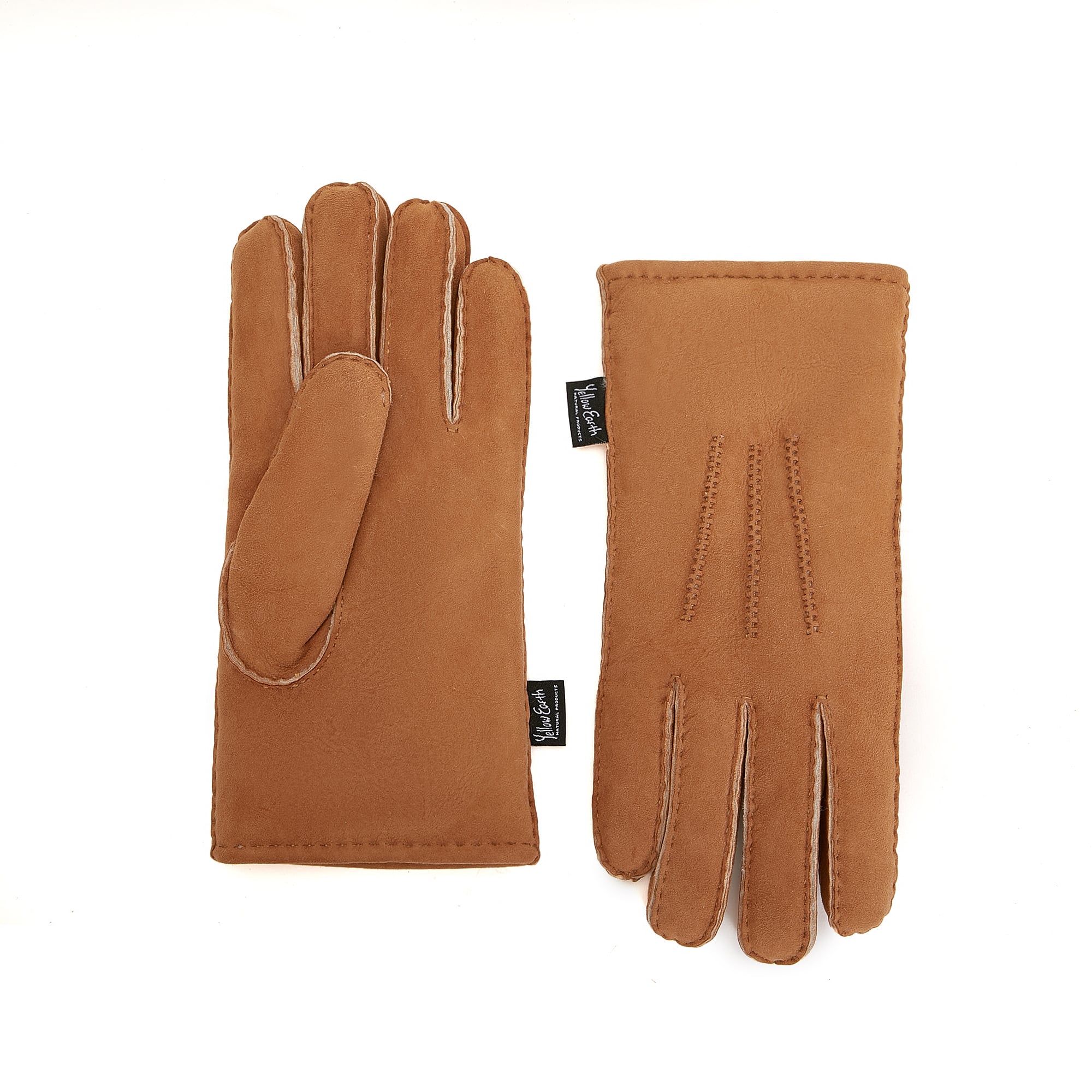 Men's Classic Gloves - Genuine Australian Sheepskin Gloves – Yellow ...
